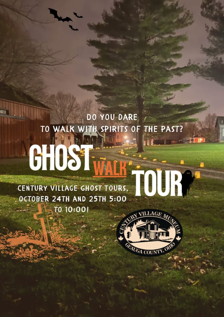 Ghost Walk Tours 2025 - Century Village Museum